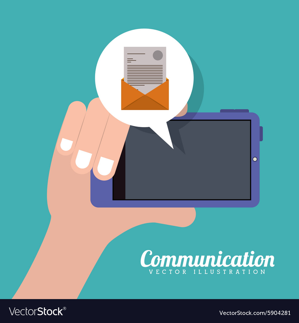 Message design Royalty Free Vector Image - VectorStock