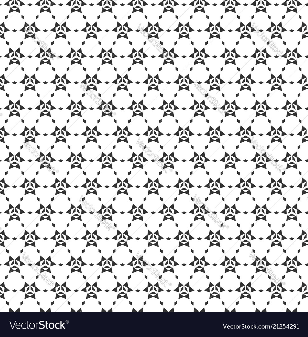 Abstract geometric seamless pattern repeating Vector Image