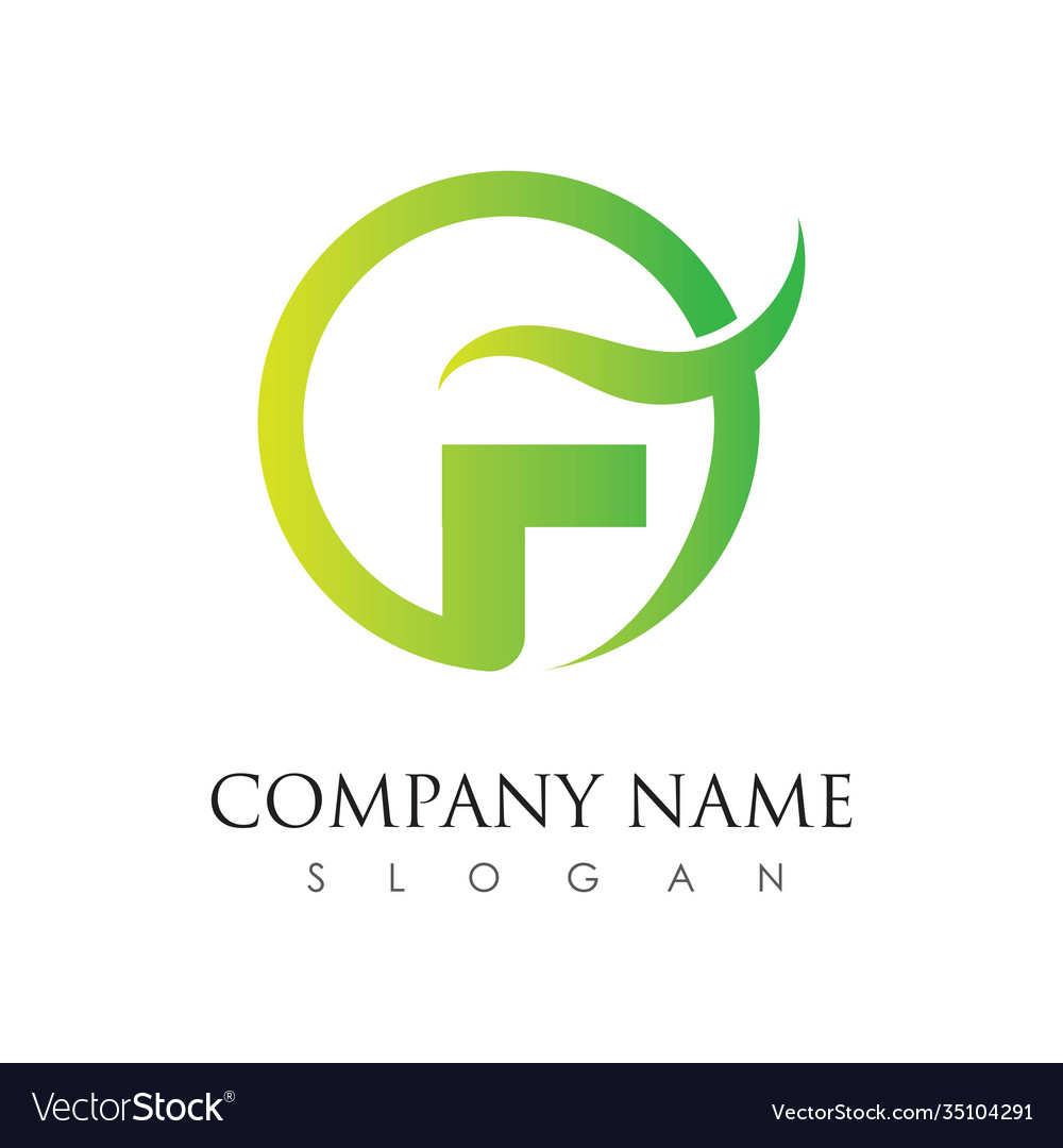 F letter icon Royalty Free Vector Image - VectorStock