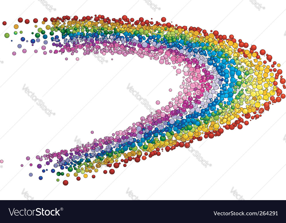 Rainbow design element Royalty Free Vector Image
