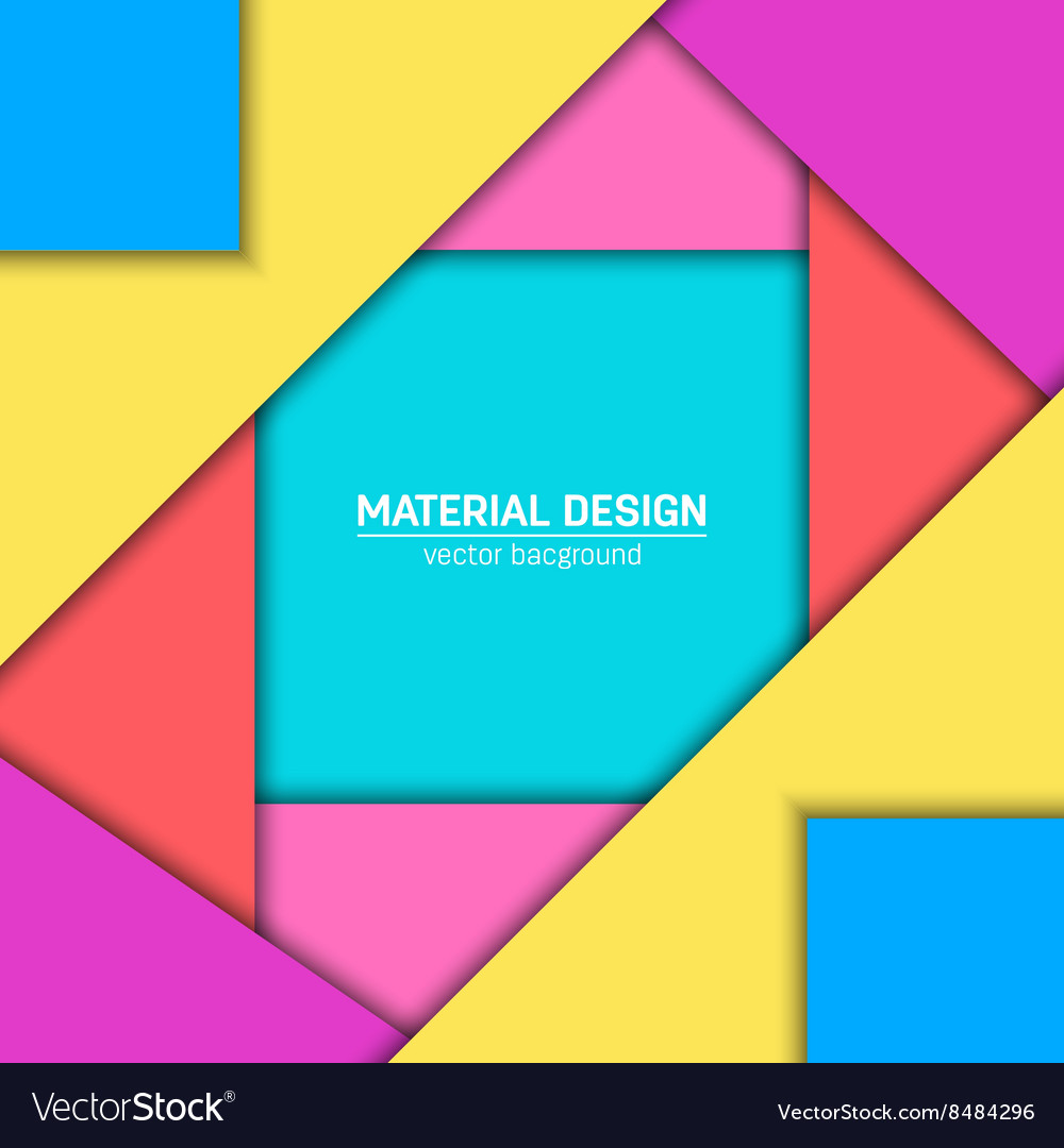 Material design background Abstract Royalty Free Vector