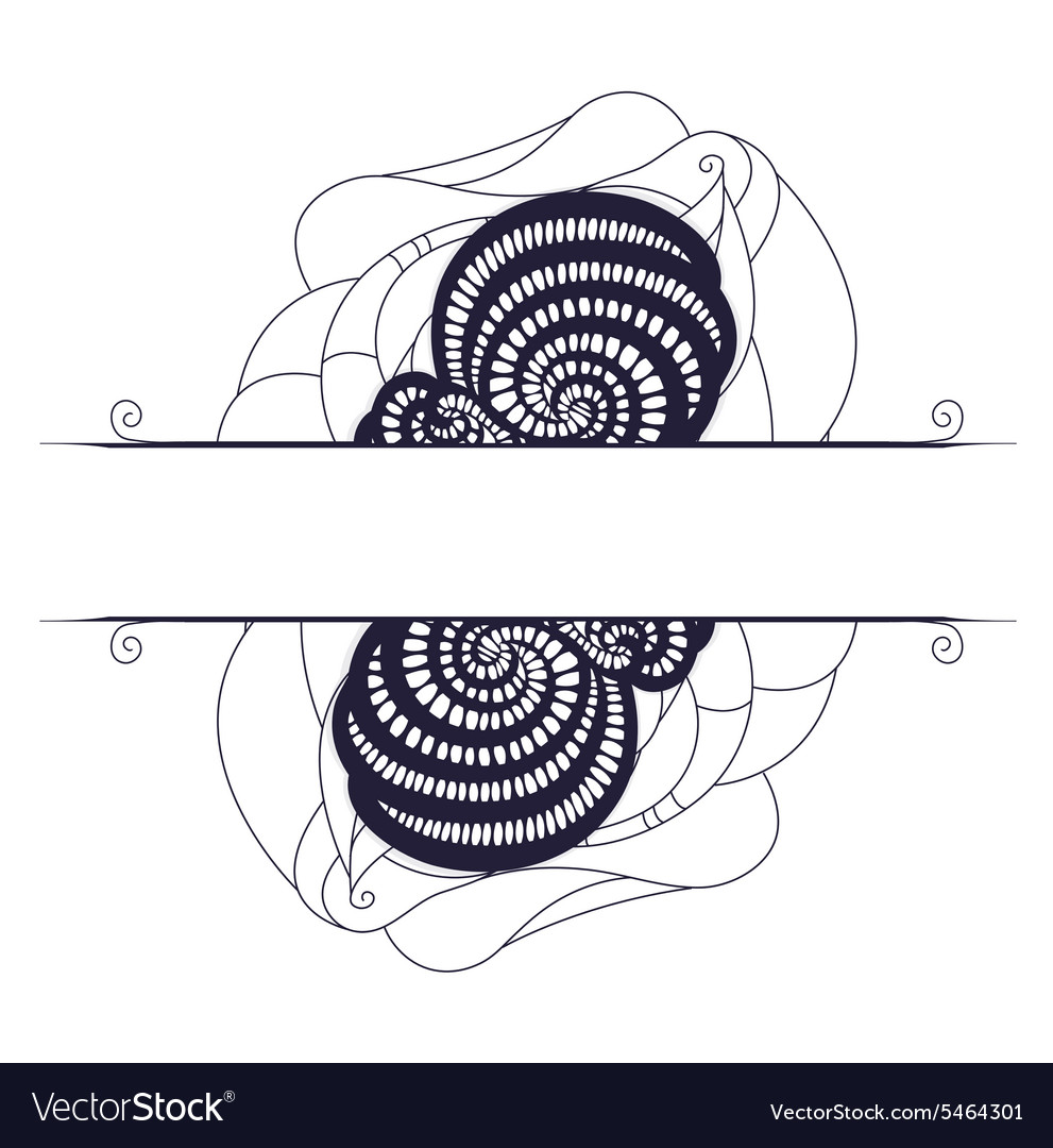 Abstract frame Royalty Free Vector Image - VectorStock