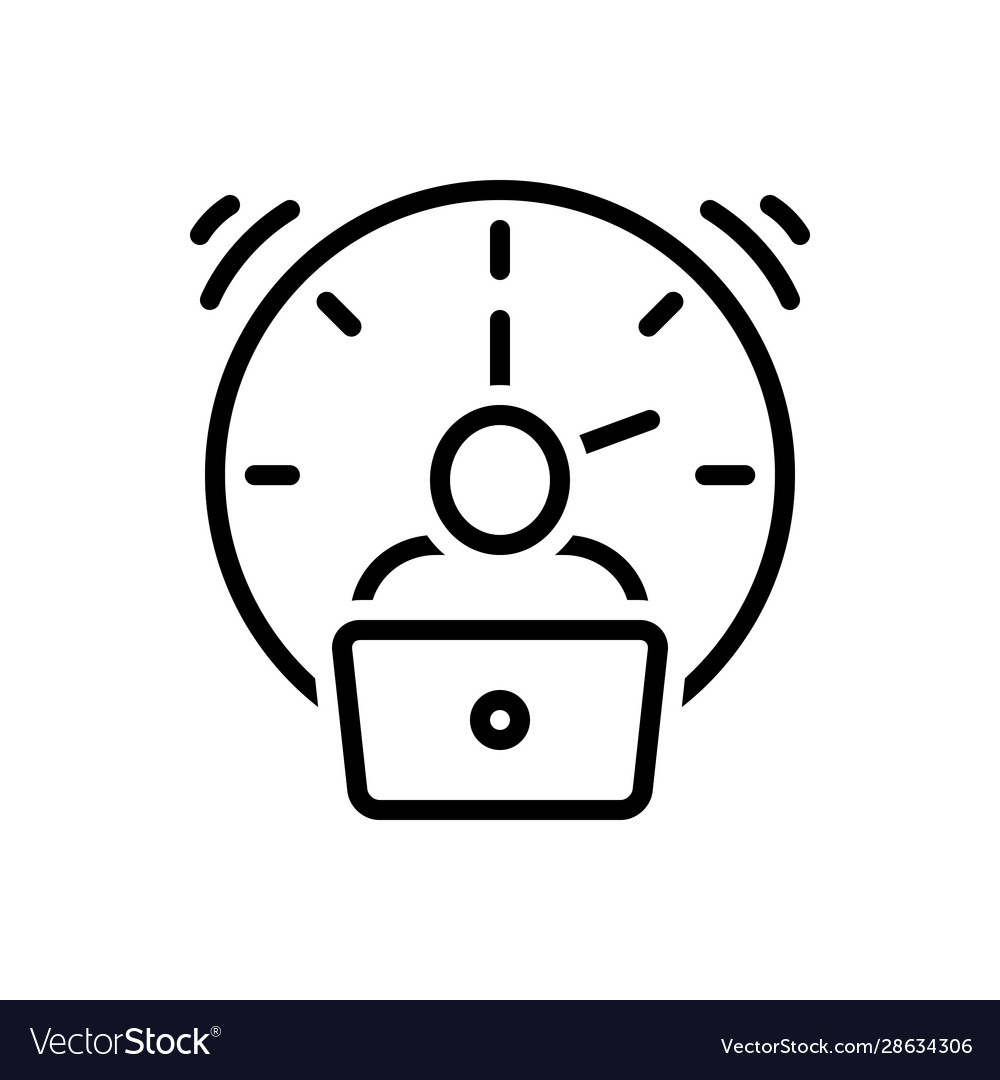 Overtime Royalty Free Vector Image - VectorStock