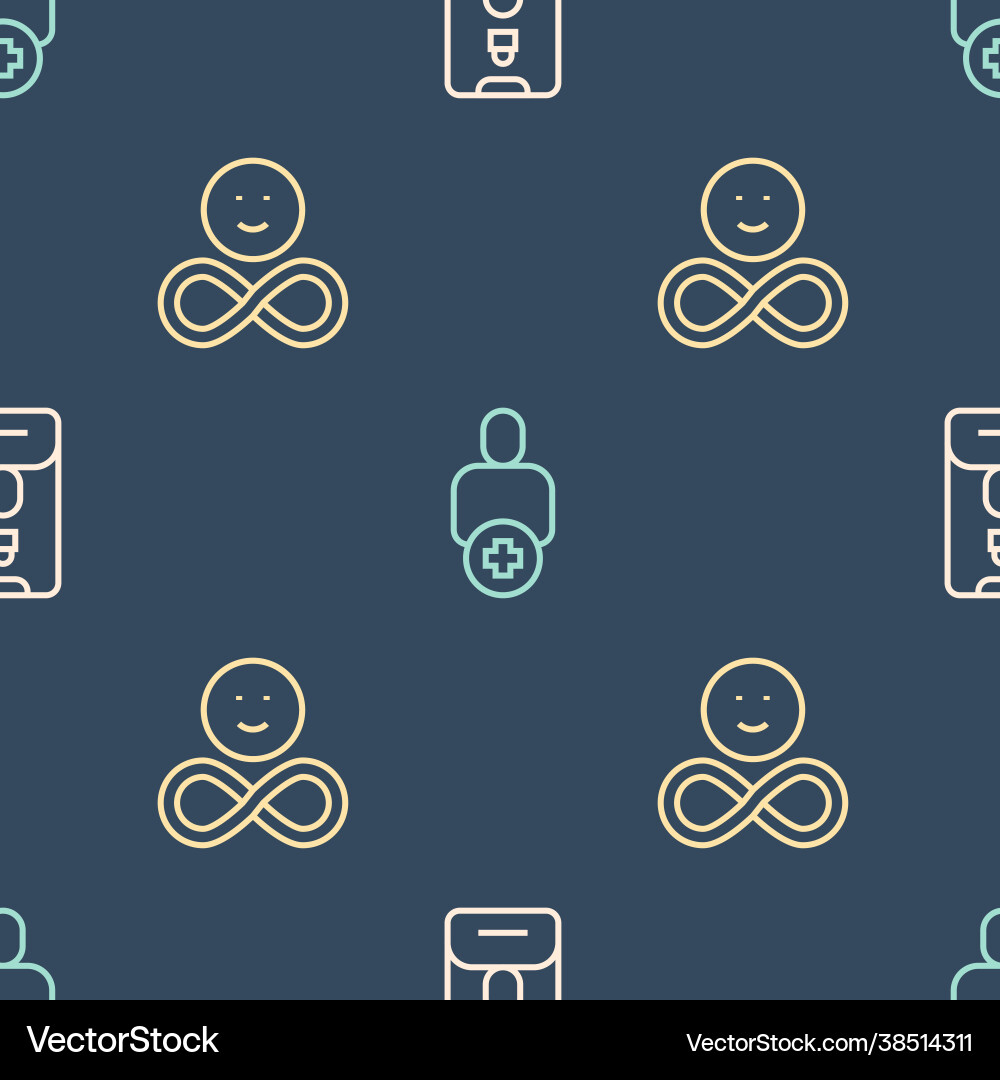 Set line incoming call on mobile friends forever Vector Image