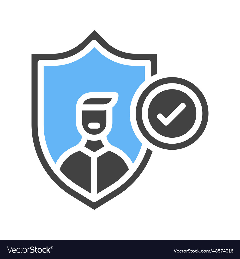 Authentication icon image Royalty Free Vector Image