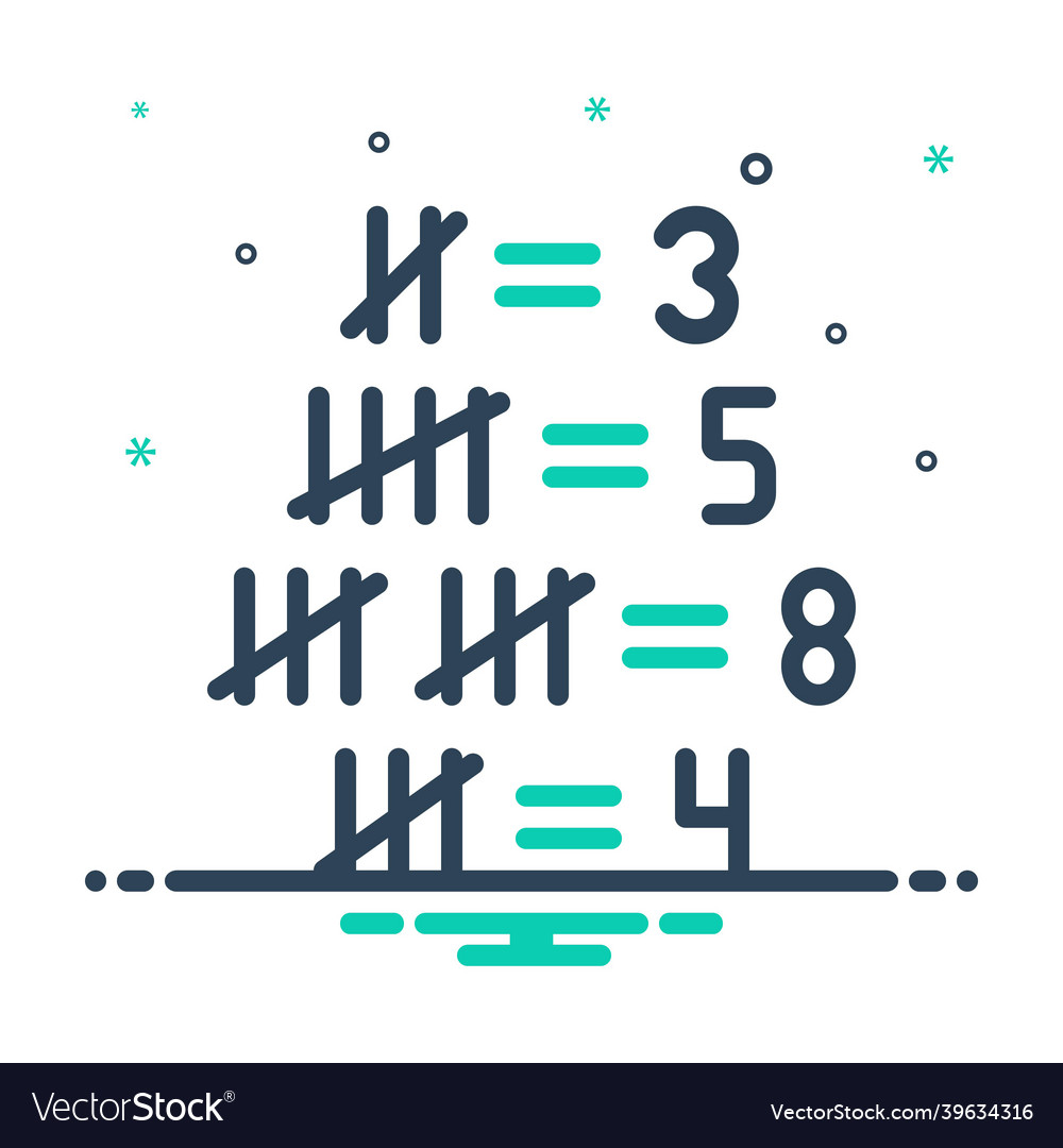 Count Royalty Free Vector Image - VectorStock