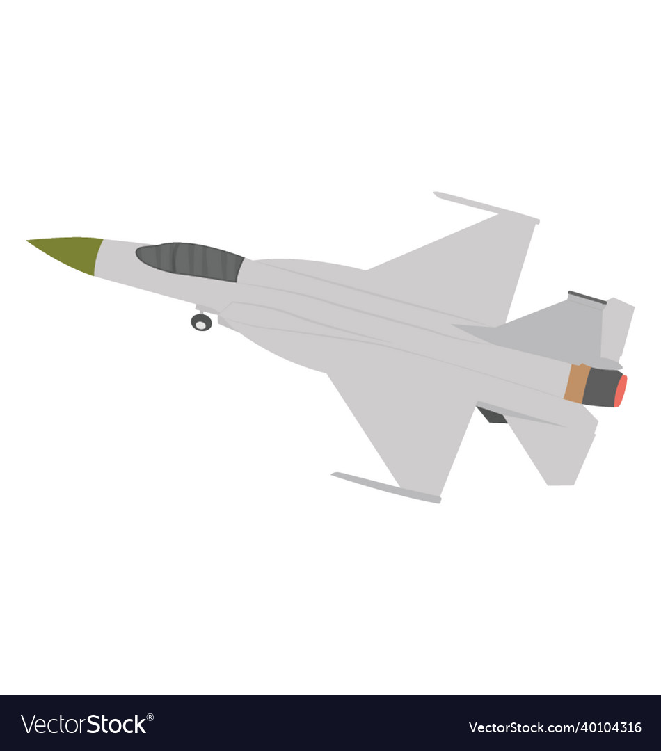Fighter jet Royalty Free Vector Image - VectorStock