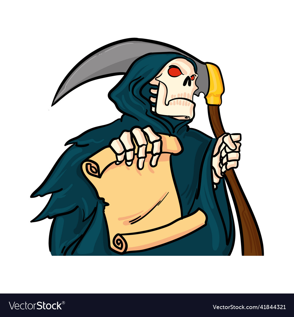 Grim reaper Royalty Free Vector Image - VectorStock