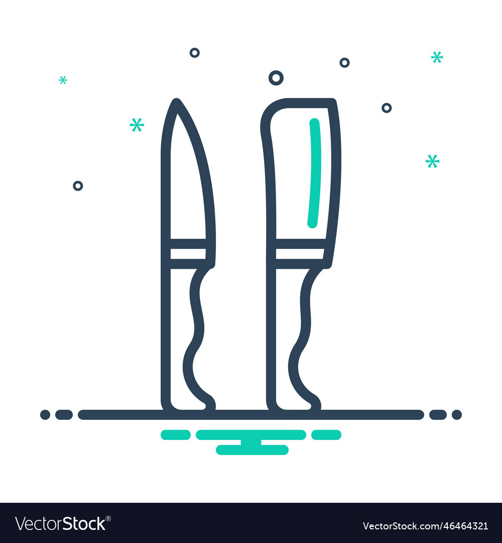 Knives Royalty Free Vector Image - VectorStock