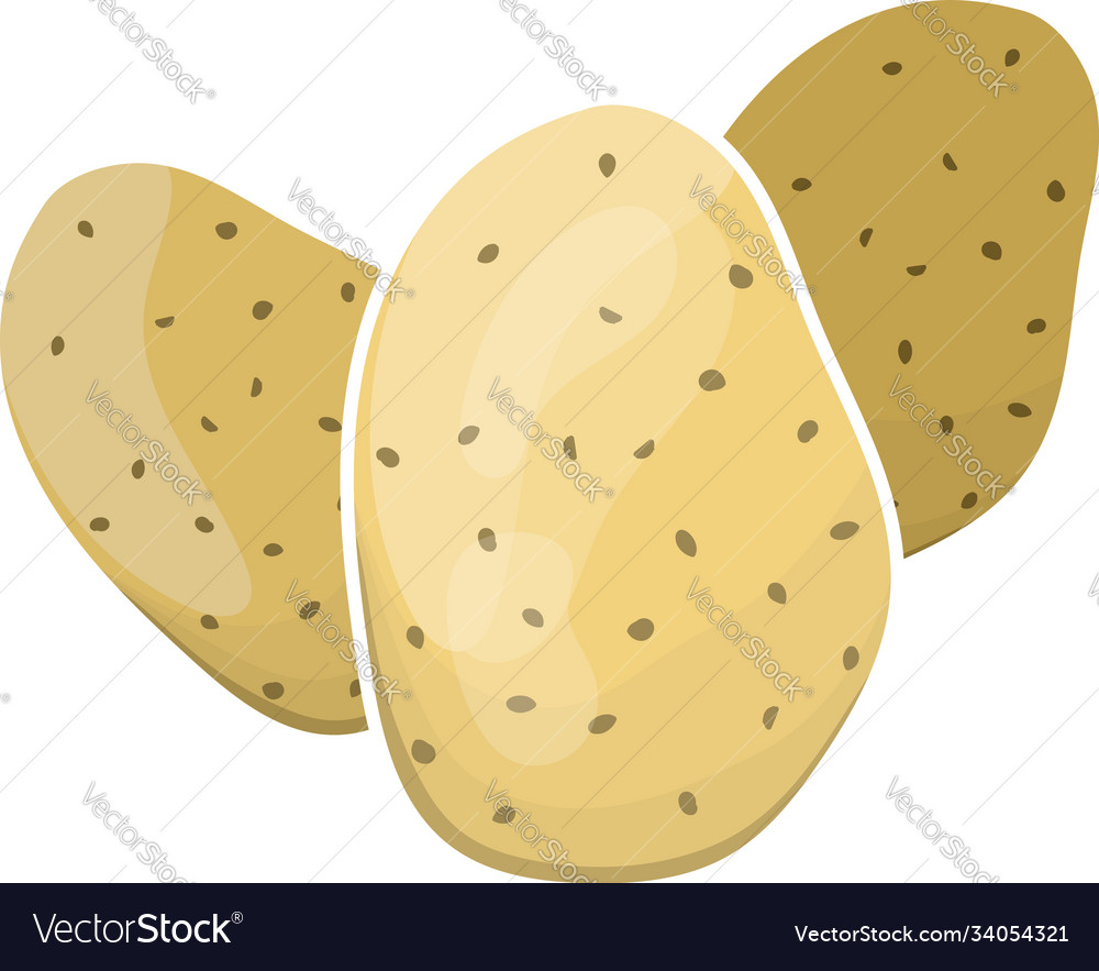 Potato icon Royalty Free Vector Image - VectorStock