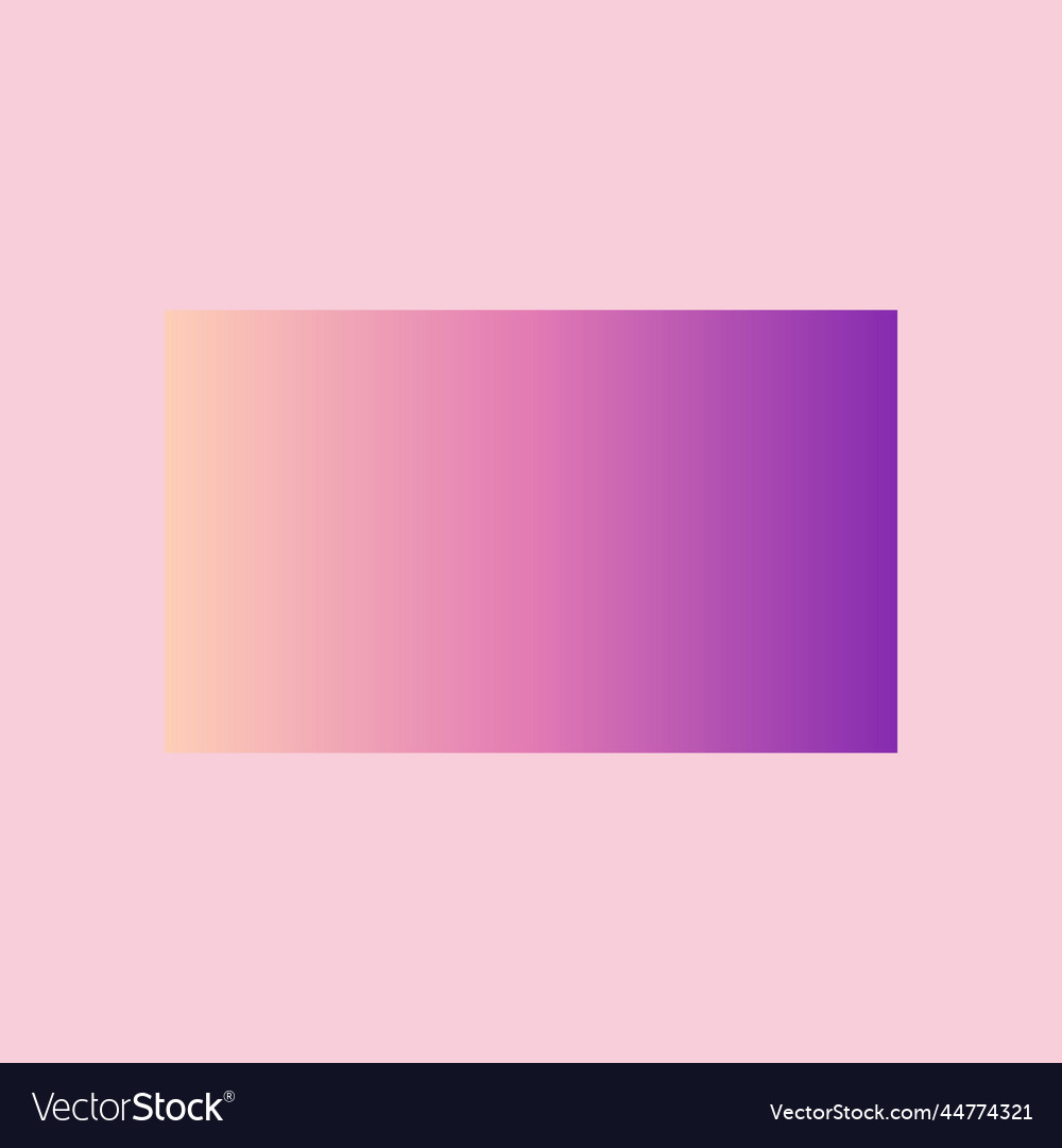 Purple gradient rectangle geometric shape Vector Image