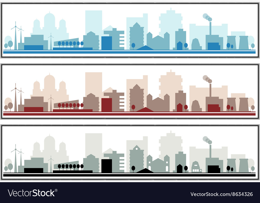 Architectural building Royalty Free Vector Image