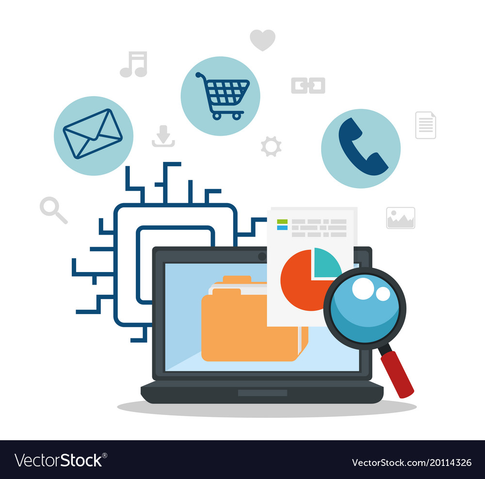 Big data set icons Royalty Free Vector Image - VectorStock Big data set icons Royalty Free Vector Image - VectorStock