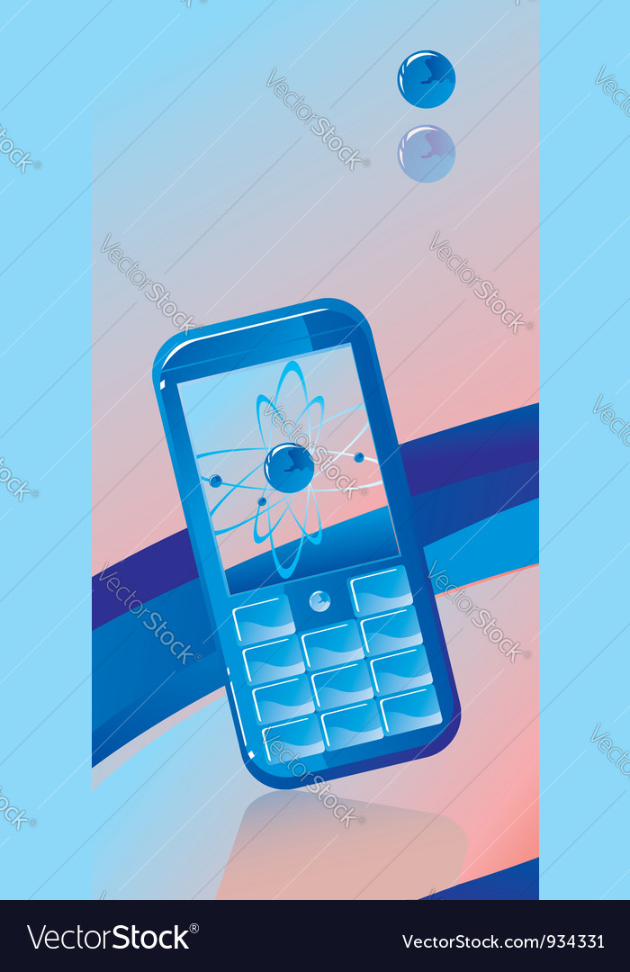 Mobile phone Royalty Free Vector Image - VectorStock