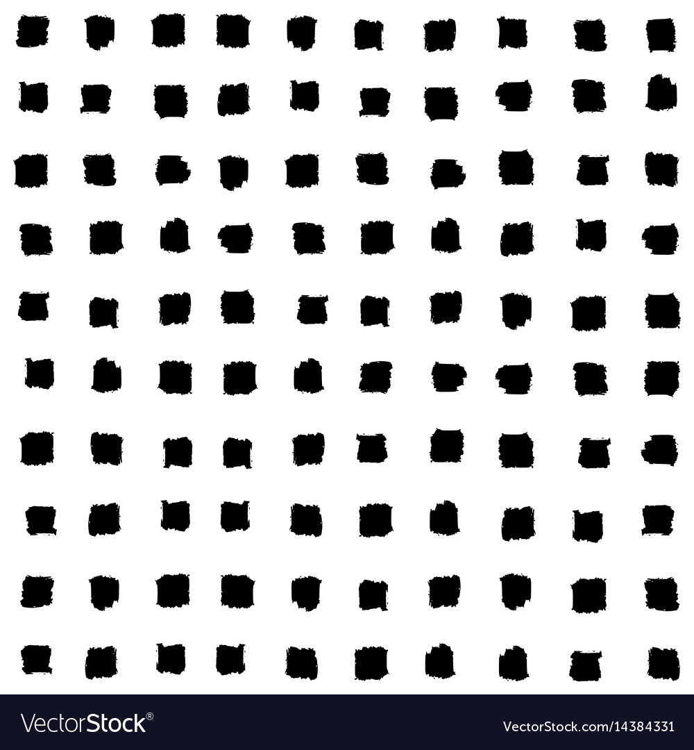 Small Black Squares Seamless Pattern Royalty Free Vector