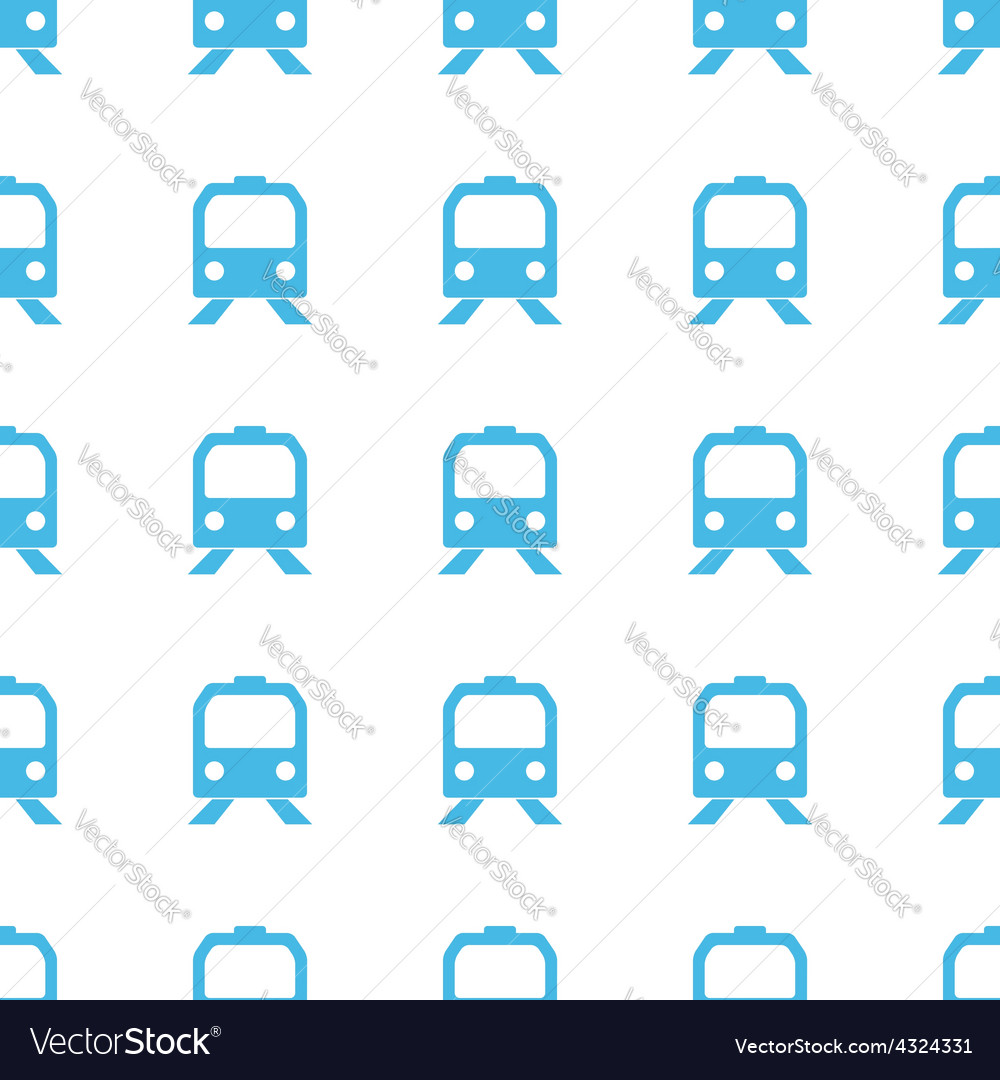 Unique train seamless pattern Royalty Free Vector Image