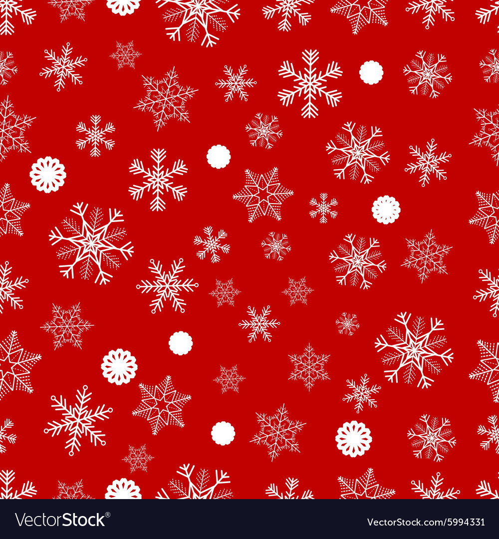 Winter seamless background Royalty Free Vector Image