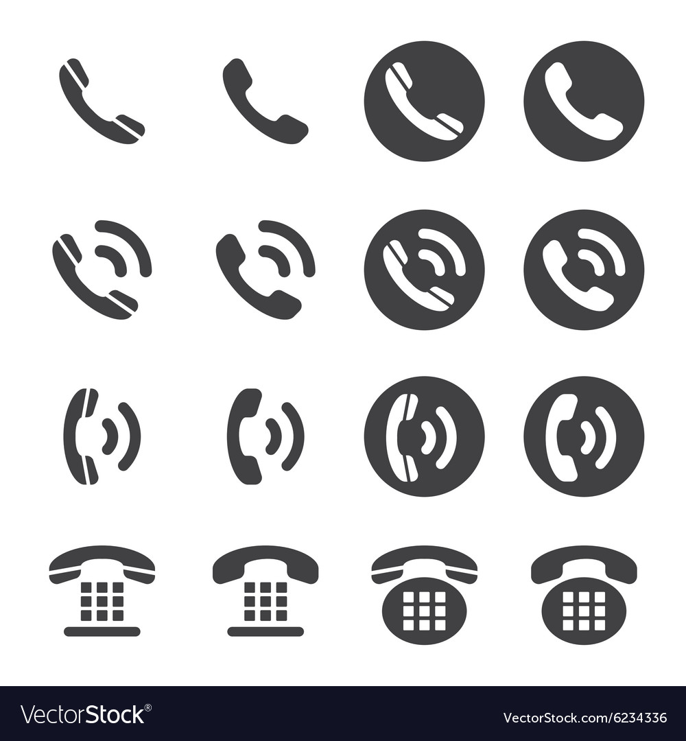 Call icon Royalty Free Vector Image - VectorStock