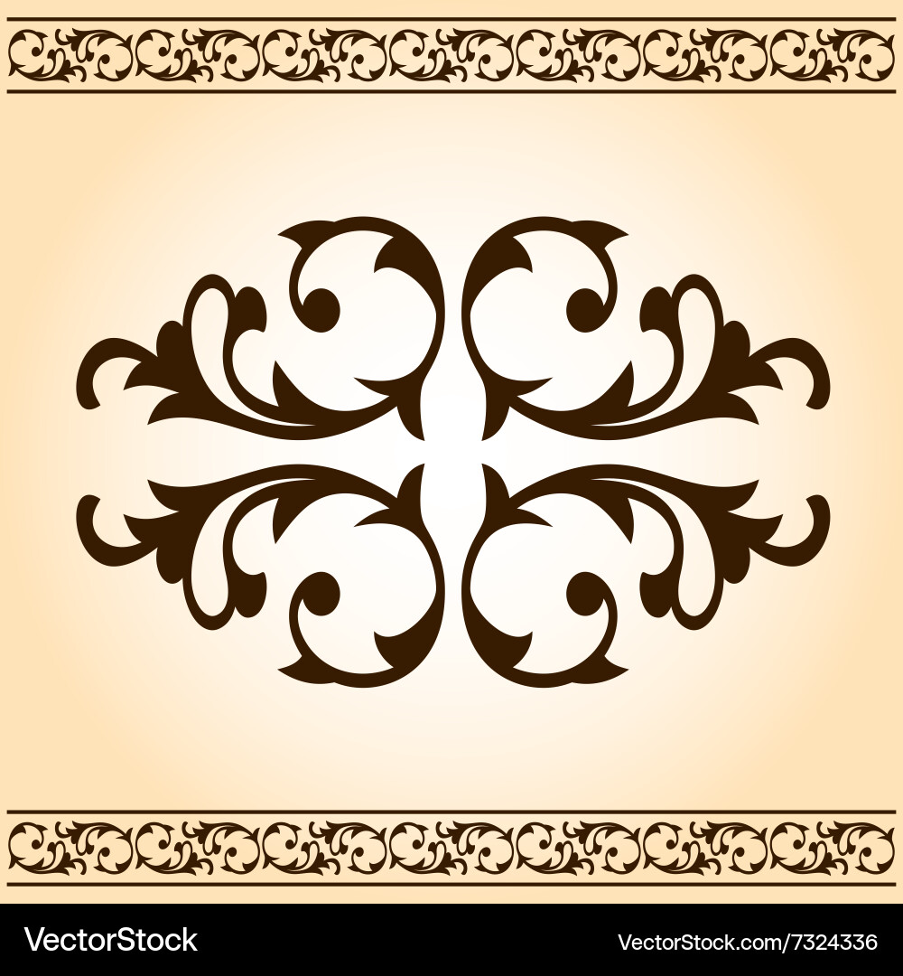 Decorative elements Royalty Free Vector Image - VectorStock