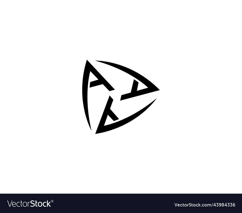Letter aaa and 3a logo design Royalty Free Vector Image Letter aaa and 3a logo design Royalty Free Vector Image