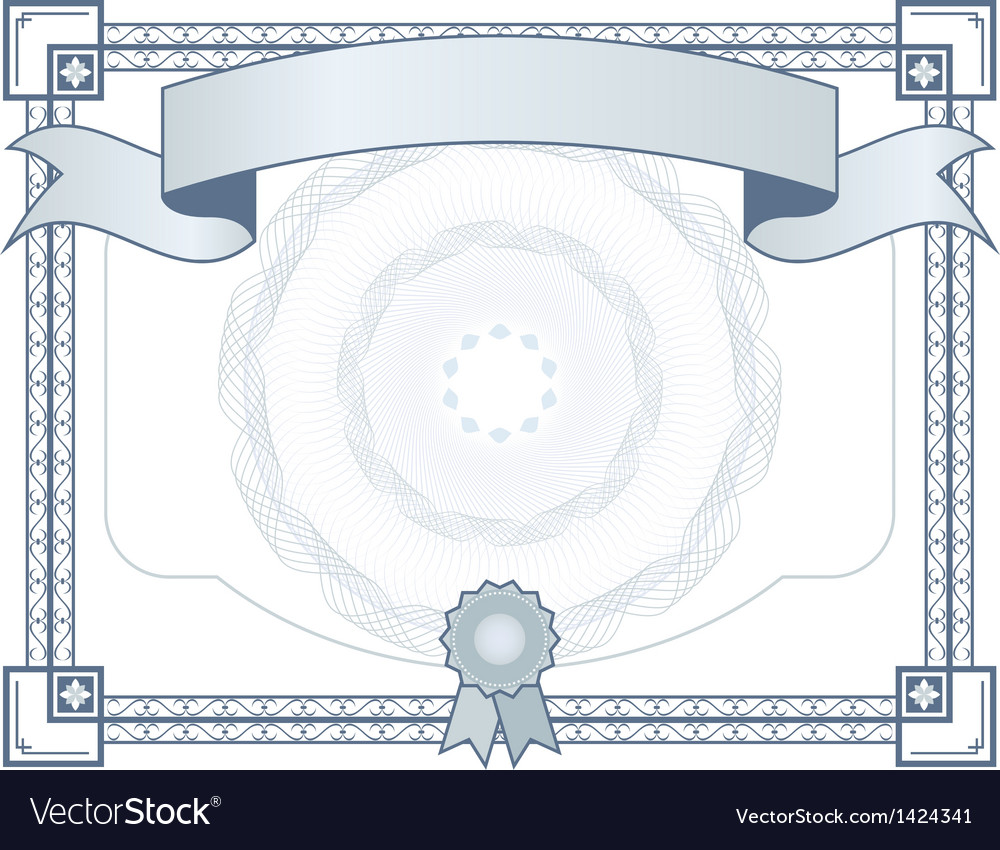 Certificate Royalty Free Vector Image - VectorStock