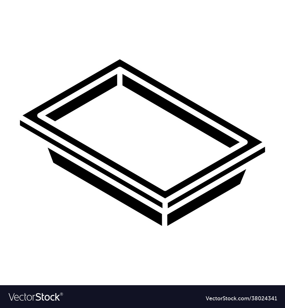 Dish container Royalty Free Vector Image - VectorStock