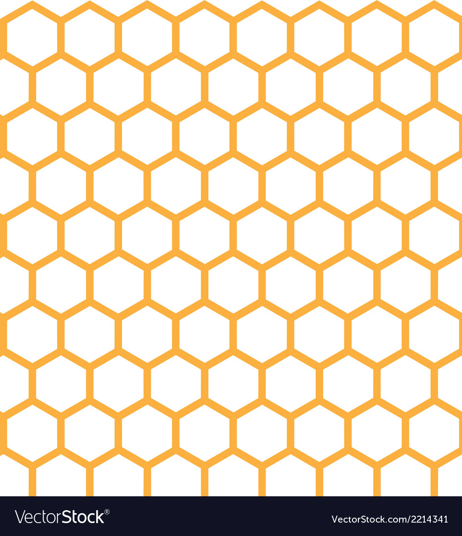 Honeycomb Seamless Pattern Royalty Free Vector Image