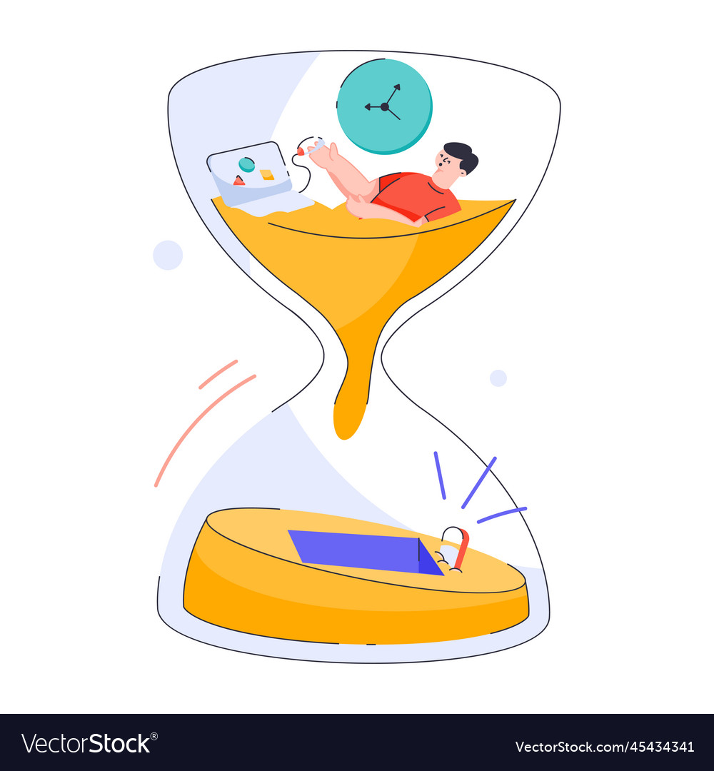 Project deadline Royalty Free Vector Image - VectorStock