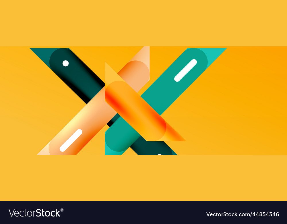 Background overlapping lines dynamic Royalty Free Vector