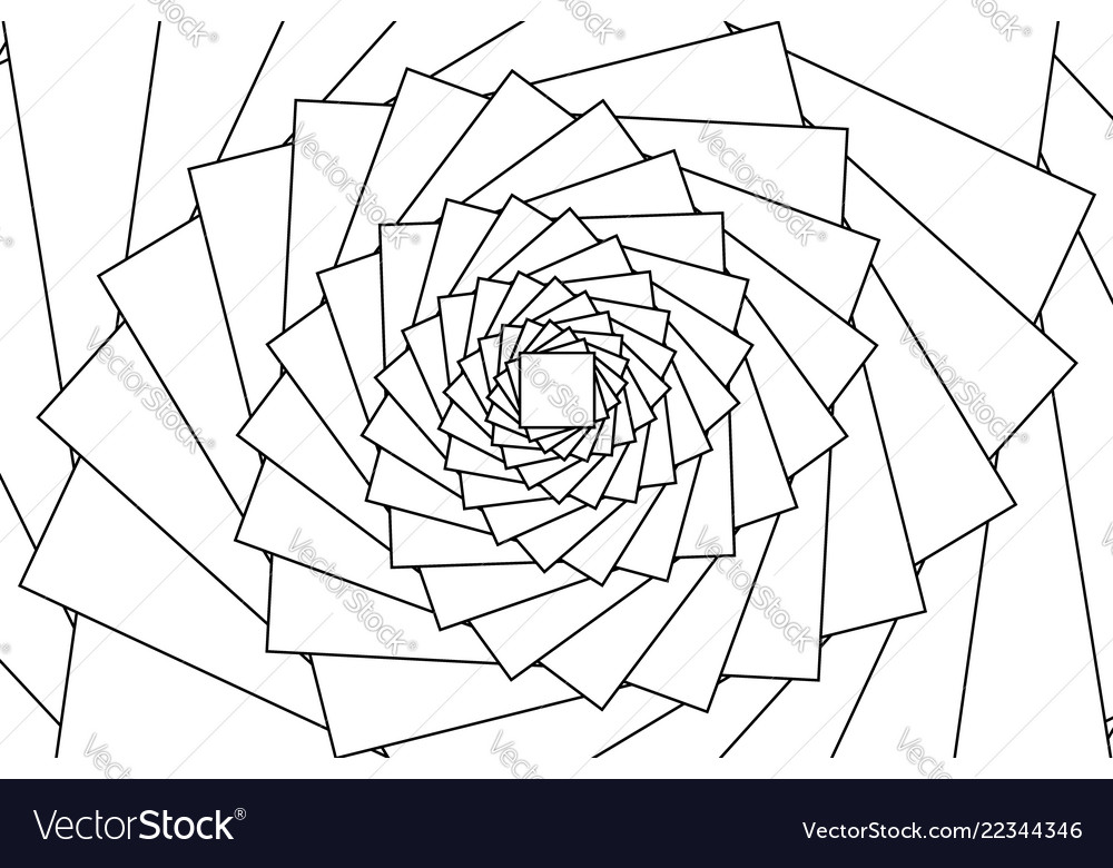 Square optical pattern Royalty Free Vector Image