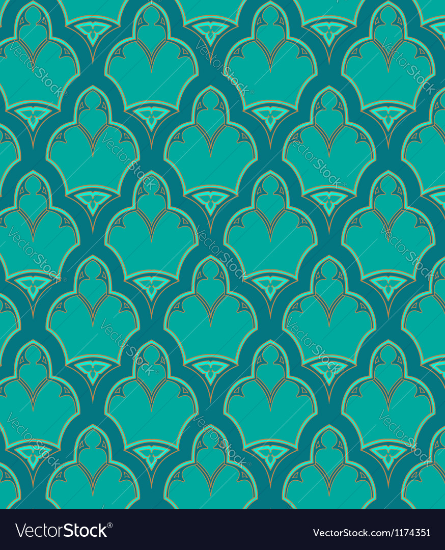 East pattern Royalty Free Vector Image - VectorStock