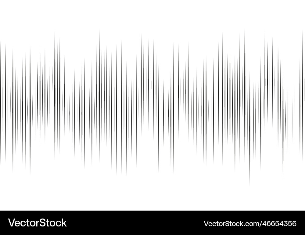 Manga speed lines or sound effect for comic page Vector Image