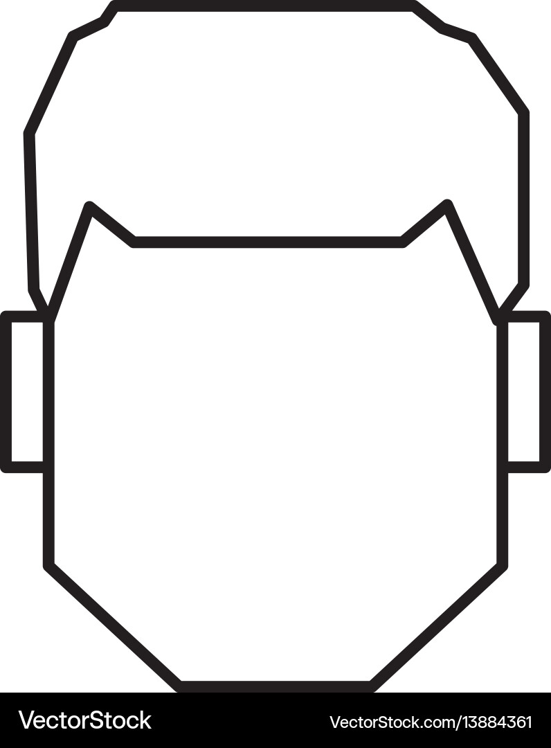 People faceless and business Royalty Free Vector Image