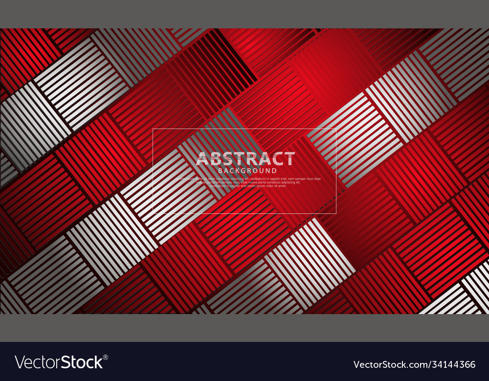 Abstract lines on rectangular shape background Vector Image