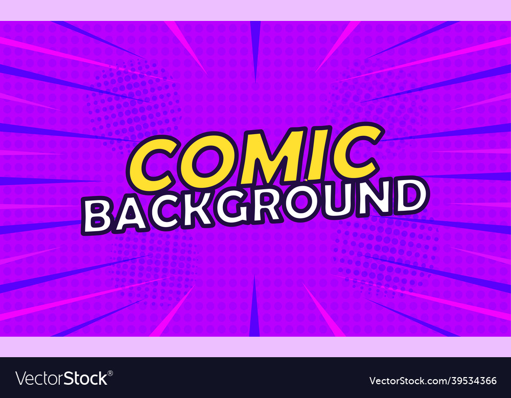 Comical abstract background Royalty Free Vector Image