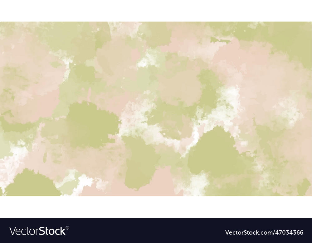 Earth tone watercolor minimal design for text Vector Image