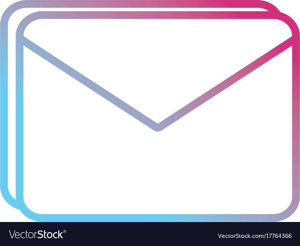 Envelope icon image Royalty Free Vector Image - VectorStock