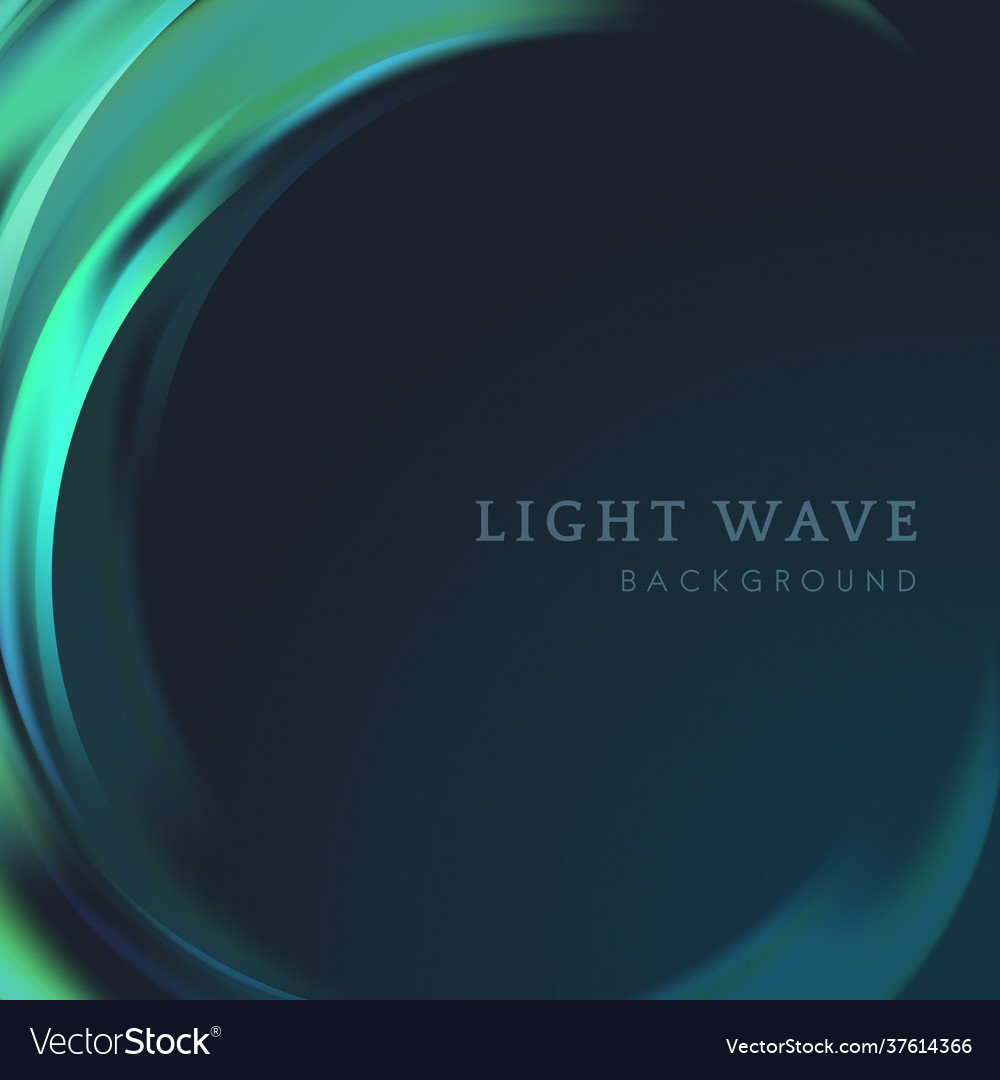 Light wave border background Royalty Free Vector Image