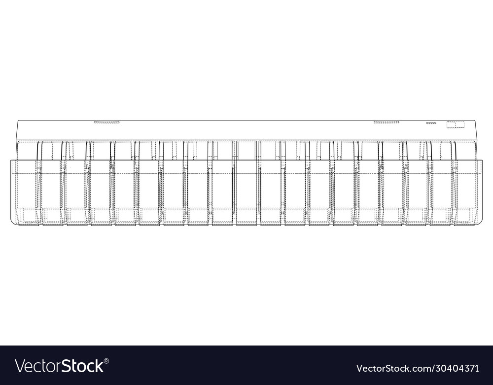 3d Microchip Rendering 3d Royalty Free Vector Image