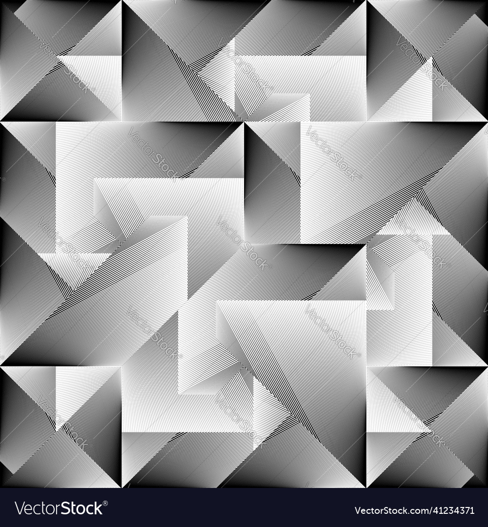 Rgb geometric dynamic pattern Royalty Free Vector Image
