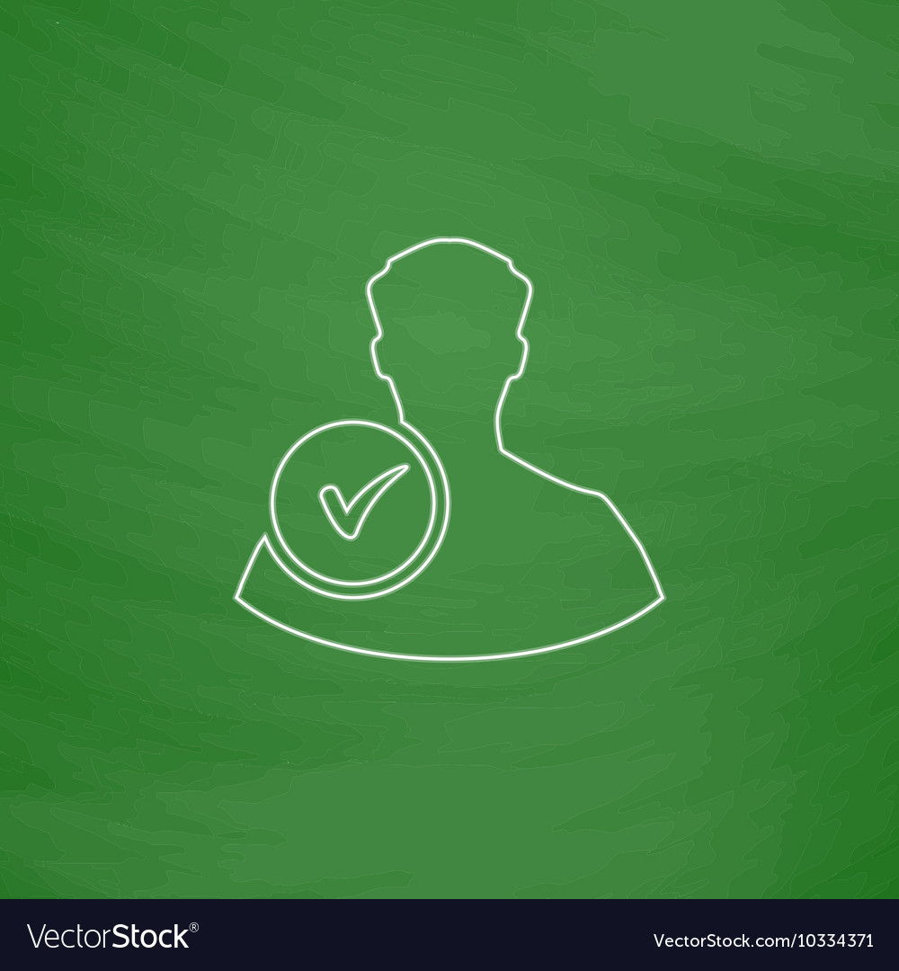 User computer symbol Royalty Free Vector Image