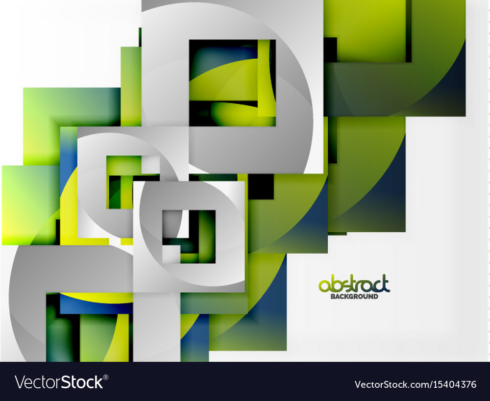 Square template background Royalty Free Vector Image