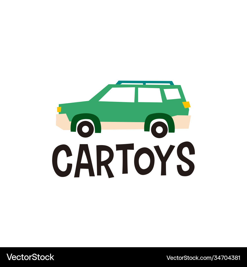 Car toys logo icon Royalty Free Vector Image - VectorStock