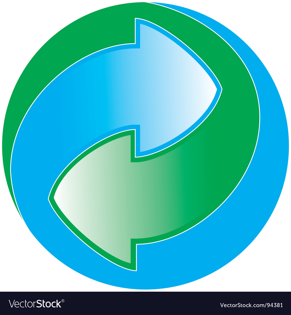 Green dot Royalty Free Vector Image - VectorStock