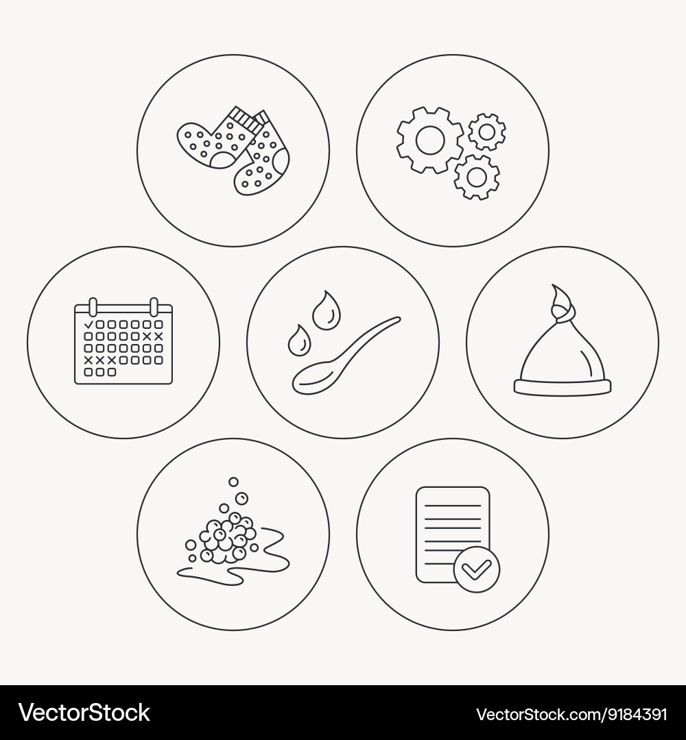 Baby clothes bath and hat icons Royalty Free Vector Image