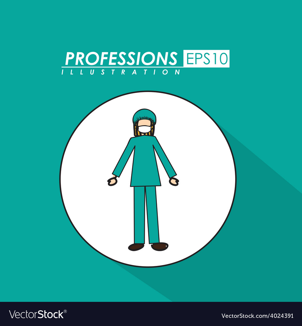 Profession design Royalty Free Vector Image - VectorStock