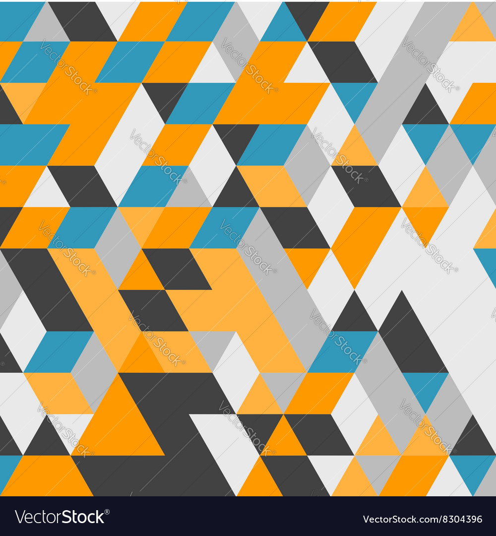 3d blocks structure background Royalty Free Vector Image