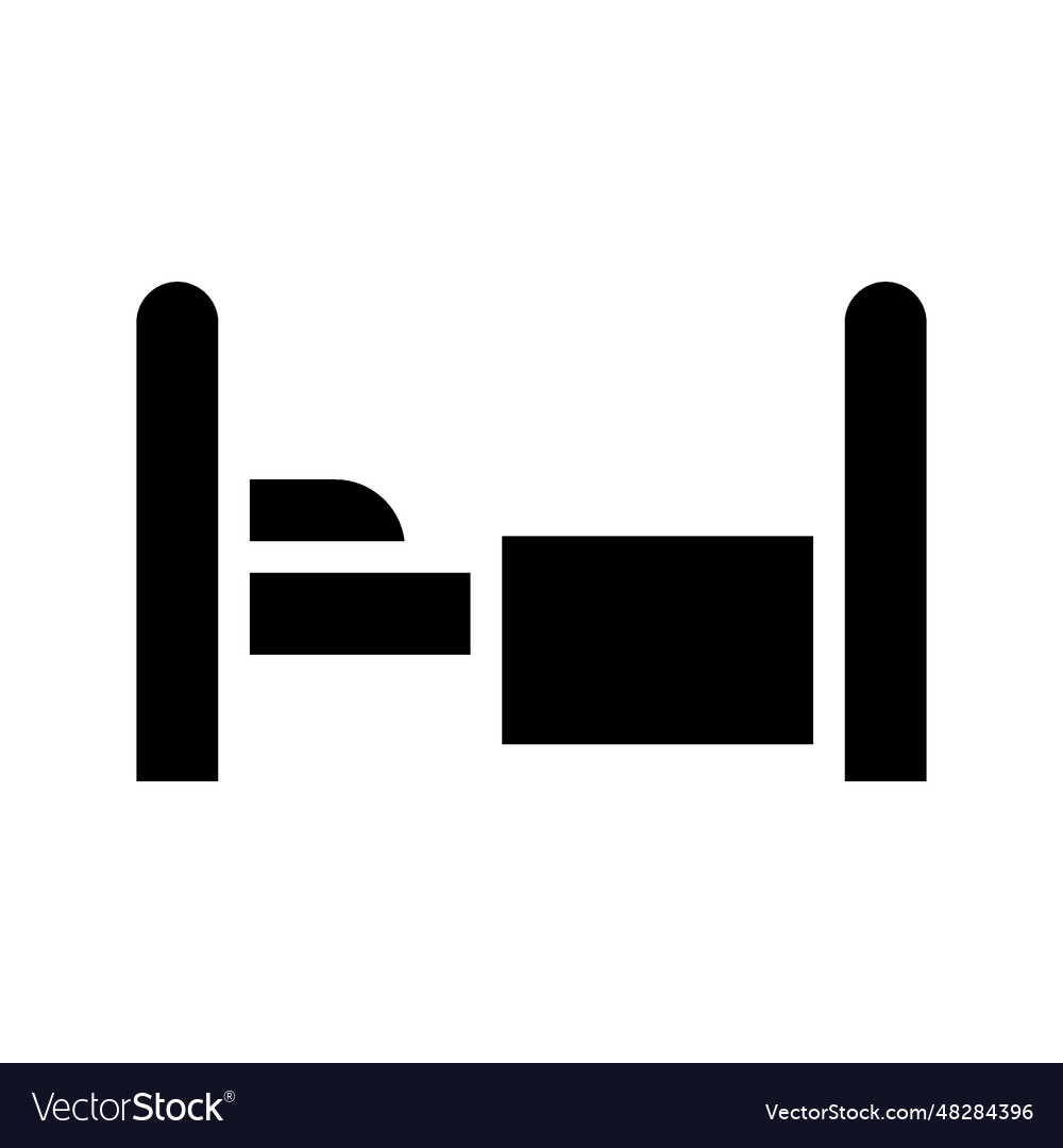 Bed icon Royalty Free Vector Image - VectorStock