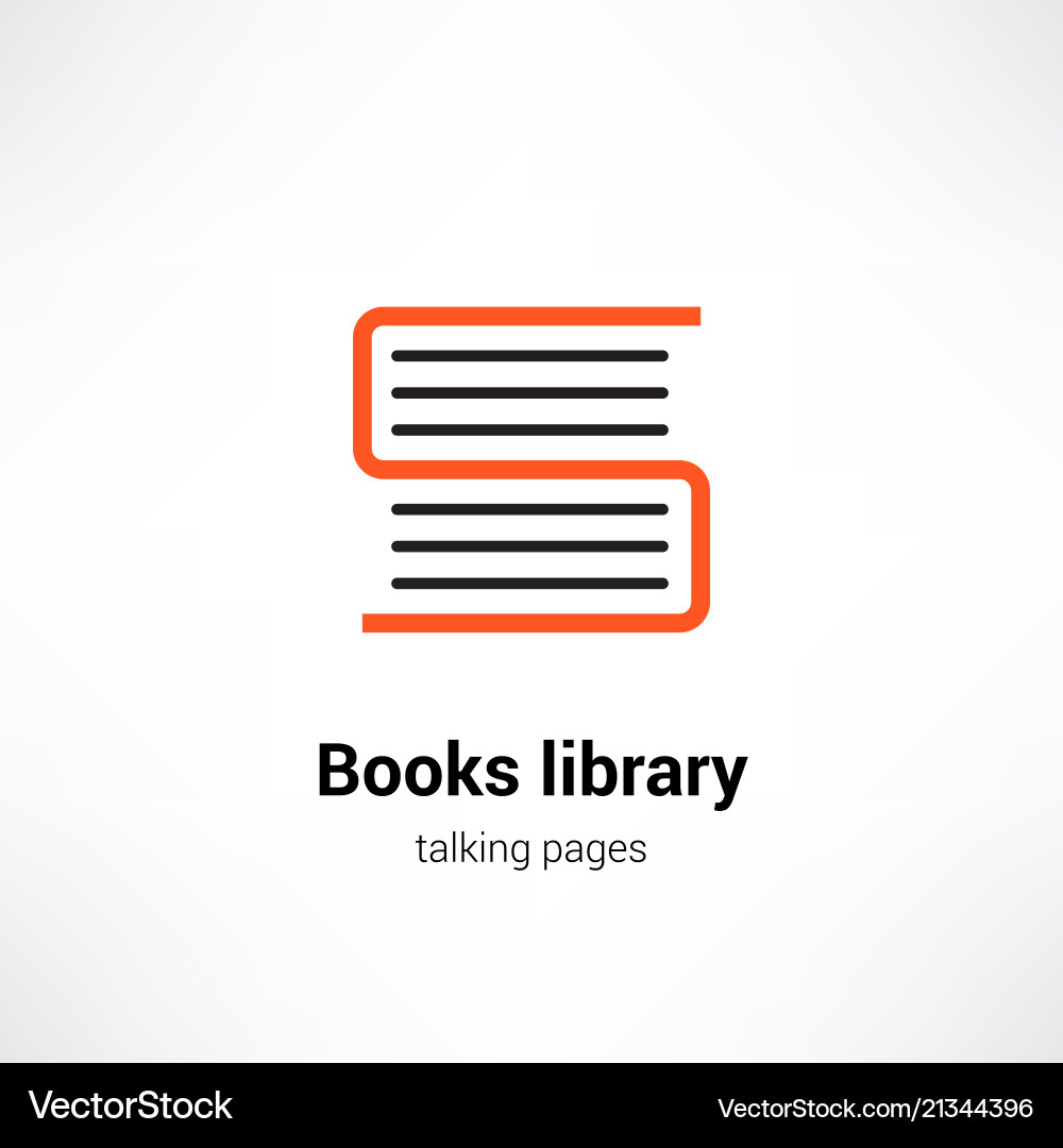Books library icon concept Royalty Free Vector Image