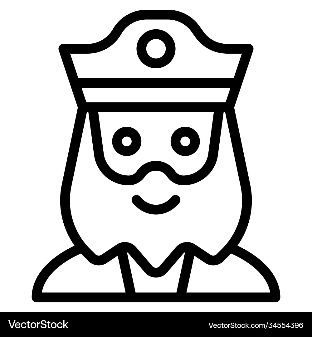 Emperor avatar halloween costume Royalty Free Vector Image